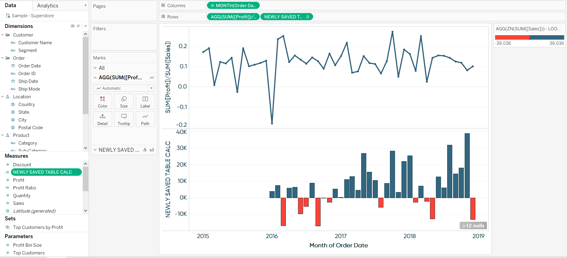Saving a Table Calculation for Future Use in Tableau | Ryan Sleeper